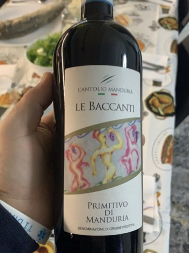 2018 Cantolio Le Baccanti Primitivo di Manduria | Vivino US