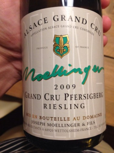 Joseph Moellinger & Fils Riesling Alsace Grand Cru 'Pfersigberg ...