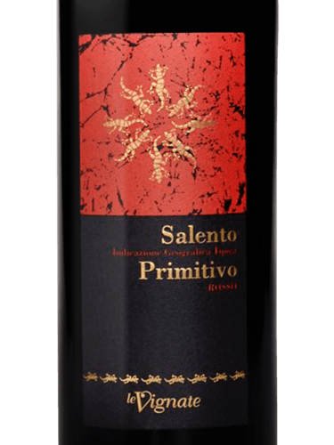 Le Vignate Salento Primitivo | Vivino