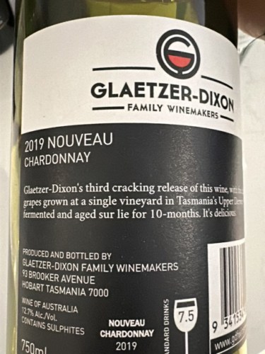 Glaetzer Dixon Nouveau Chardonnay | Vivino US