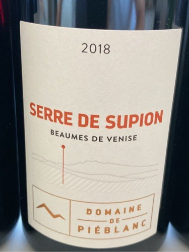 Domaine de Piéblanc Serre de Supion Beaumes-de-Venise | Vivino US