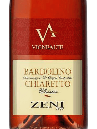 Zeni Vignealte Bardolino Classico Chiaretto | Vivino English