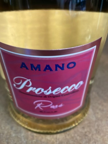Amano Prosecco Rosé | Vivino English