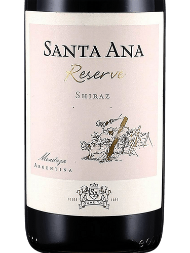 Bodegas Santa Ana Reserve Shiraz | Vivino English