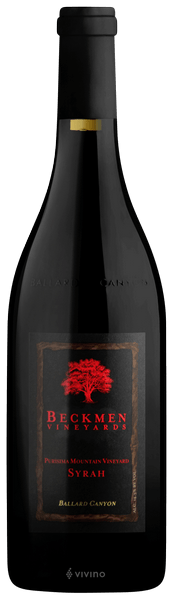 Beckmen Purisima Mountain Vineyard Syrah | Vivino English