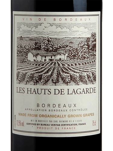 2020 Vignobles Raymond Les Hauts de Lagarde Rouge | Vivino US