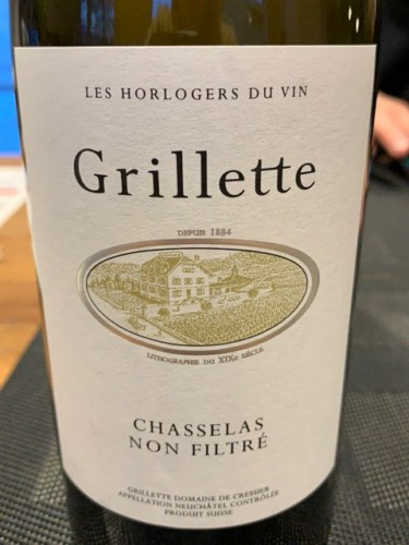 Grillette Chasselas Non Filtré | Vivino English