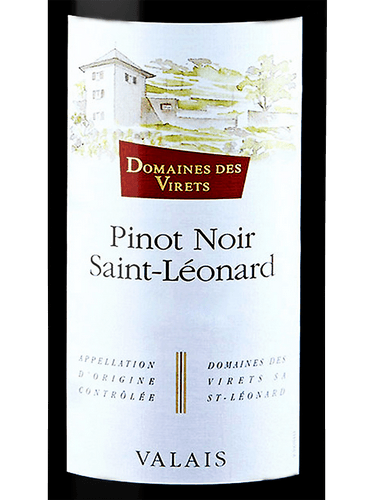 2020 Domaines des Virets Pinot Noir Saint-Léonard | Vivino US