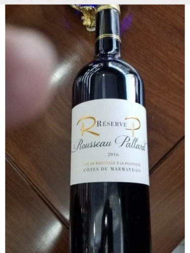 Château Rousseau Pallard Réserve Côtes du Marmandais | Vivino