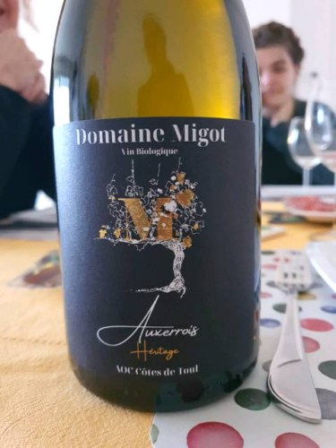 Domaine Migot Héritage Auxerrois | Vivino US