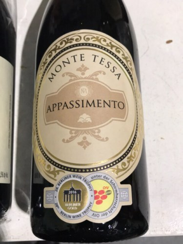 Monte Tessa Appassimento | Vivino