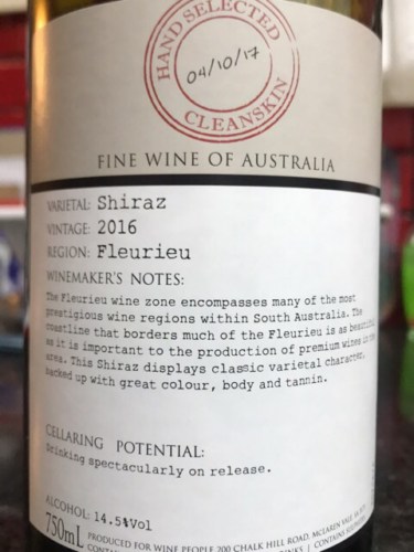 Cleanskin Shiraz | Vivino US