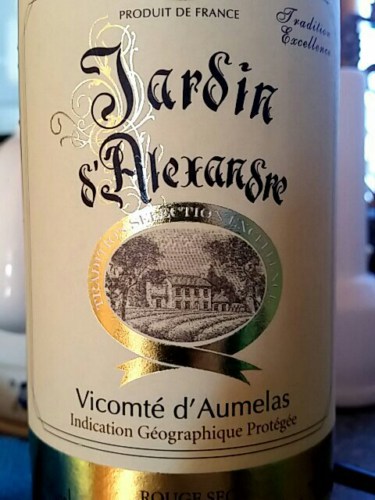 Les Vignerons de la Vicomté Jardin d'Alexandre Rouge Sec | Vivino Australia