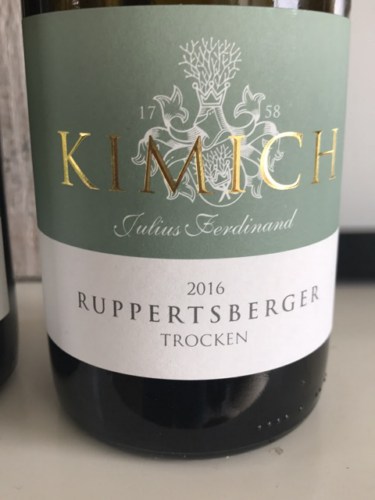 Julius Ferdinand Kimich Ruppertsberger Trocken | Vivino