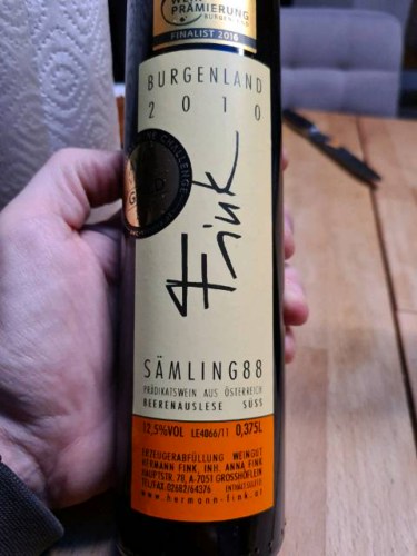 Weingut Hermann Fink Sämling 88 Beerenauslese | Vivino United States