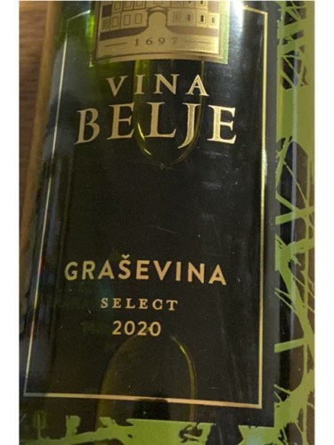 Belje Select Graševina | Vivino US