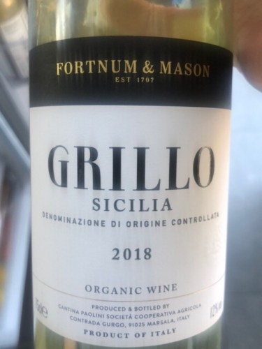 Fortnum and Mason Grillo | Vivino US