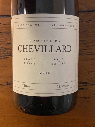 Domaine de Chevillard Blanc de Noirs Brut Nature | Vivino English