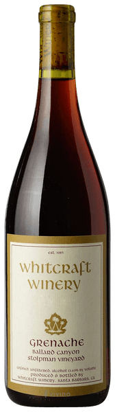 2016 Whitcraft Ballard Canyon Stolpman Vineyard Grenache | Vivino US