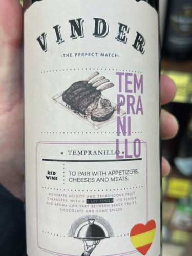 Vinder Tempranillo | Vivino US
