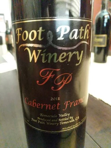 Foot Path Winery Cabernet Franc | Vivino US