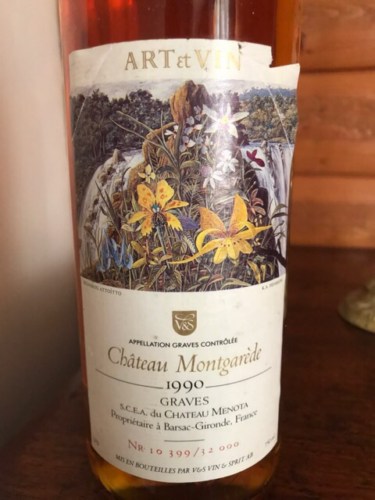 Château Menota Château Montgarède Art et Vin Graves | Vivino US