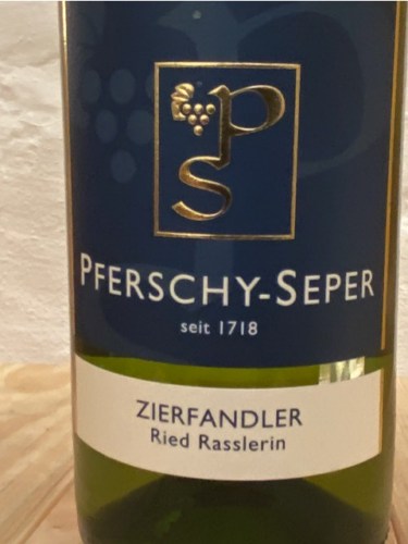 Pferschy - Seper Zierfandler Ried Rasslerin | Vivino US