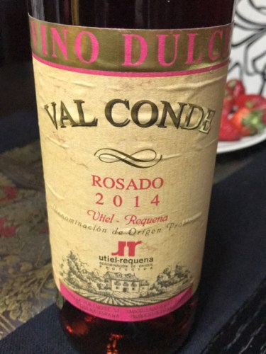 Val Conde Utiel-Requena Rosado Dulce | Vivino Brasil