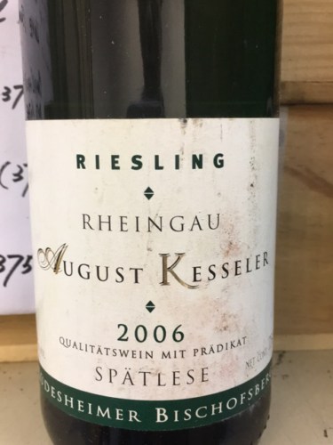 August Kesseler Rüdesheimer Berg Schlossberg Riesling Spätlese | Vivino US