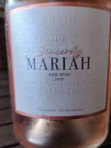 Boutari Sincerely Mariah Rosé | Vivino US