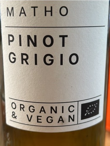 Matho Pinot Grigio | Vivino US