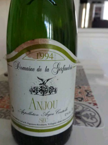Domaine de la Gerfaudrie Anjou Sec | Vivino France