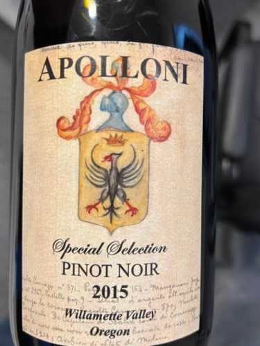 Apolloni Special Selection Pinot Noir | Vivino English