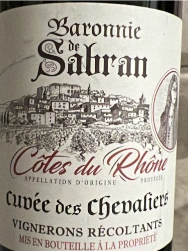 Baronnie de Sabran Cuvée des Chevaliers Côtes du Rhône | Vivino US