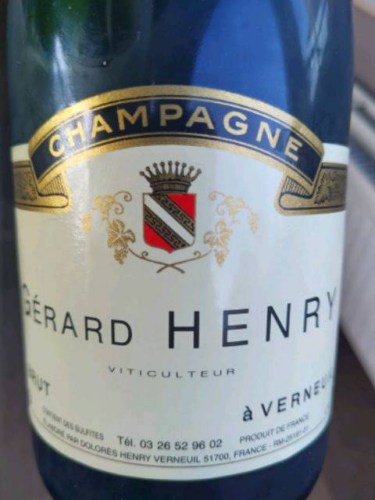 Gérard Henry Champagne Brut | Vivino