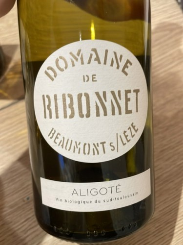Domaine de Ribonnet Aligoté | Vivino France