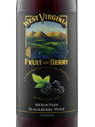 West Virginia Fruit and Berry Mountain Blackberry Wine | Vivino US
