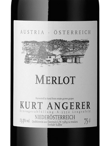 Kurt Angerer Merlot | Vivino US