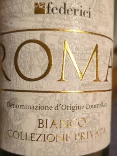Federici Collezione Privata Roma Bianco | Vivino US