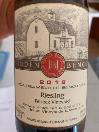 Hidden Bench Felseck Vineyard Riesling | Vivino Australia