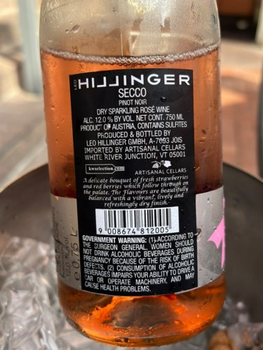 Leo Hillinger Rosé of Pinot Noir | Vivino Brasil
