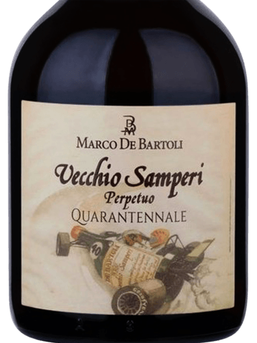 N.V. Marco de Bartoli Vecchio Samperi Perpetuo Quarantennale | Vivino US