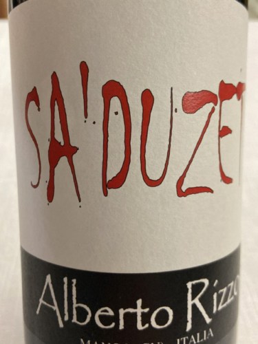 Alberto Rizzo Sa'duzet | Vivino US