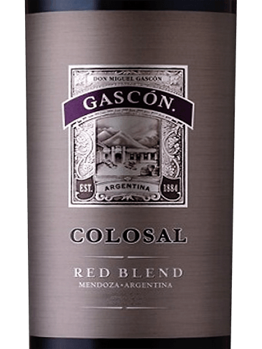 Gascon Colosal Red Blend | Vivino English