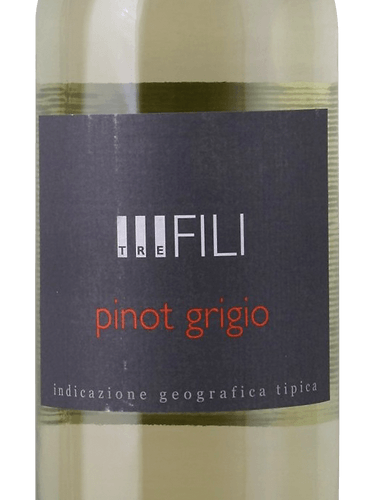 2018 Tre Fili Pinot Grigio | Vivino US