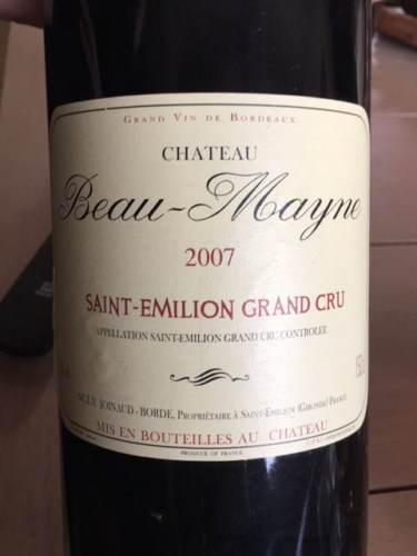 Château Beau Mayne Saint-Émilion Grand Cru | Vivino