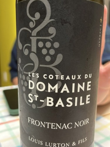 Louis Lurton Domaine St. Basile Frontenac | Vivino English