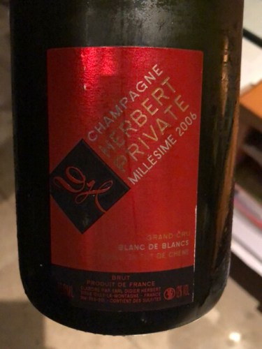 Didier Herbert Private Blanc de Blancs Brut Champagne Grand Cru | Vivino US