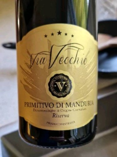Via Vecchio Primitivo di Manduria Riserva | Vivino Australia