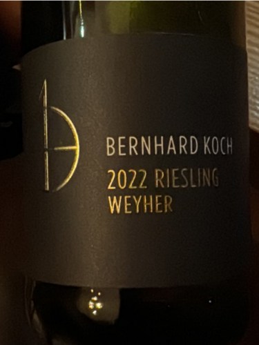 Bernhard Koch Weyher Riesling | Vivino US